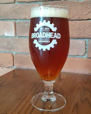 Cervoise Glass - 16oz – Broadhead Brewing Co.