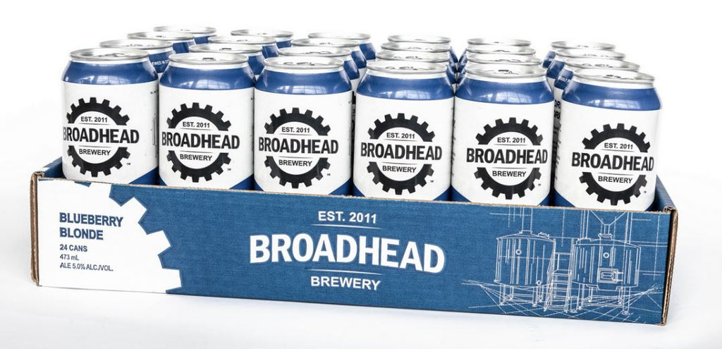 BLUEBERRY - BLONDE - 473mL – Broadhead Brewing Co.