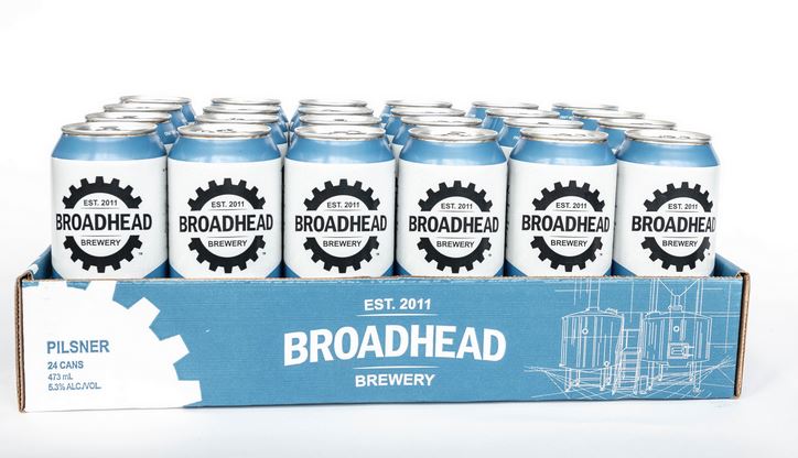PILSNER - - 473mL – Broadhead Brewing Co.